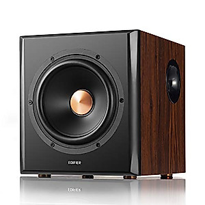 Edifier S360DB Bookshelf Speaker with Wireless Subwoofer, 2.1 Speaker System, Bluetooth v4.1 AptX Wireless Sound, for Computer Rooms, Living Rooms, and Dens