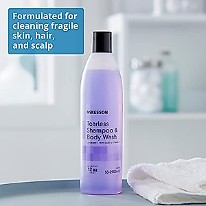 McKesson Tearless Shampoo and Body Wash with Aloe and Vitamin E, Lavender Scent, 12 oz, 1 Count