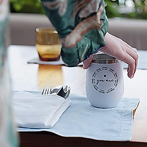 CVROY Christian Gifts for Women - You Are Inspiration - Bible Verse Inspirational Religious Gifts for Women Coffee Cup - Funny Spiritual Gifts for Friends, Coworker or Pastor Appreciation tumbler 12oz