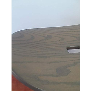 Solid wood, custom Handmade saddle stool