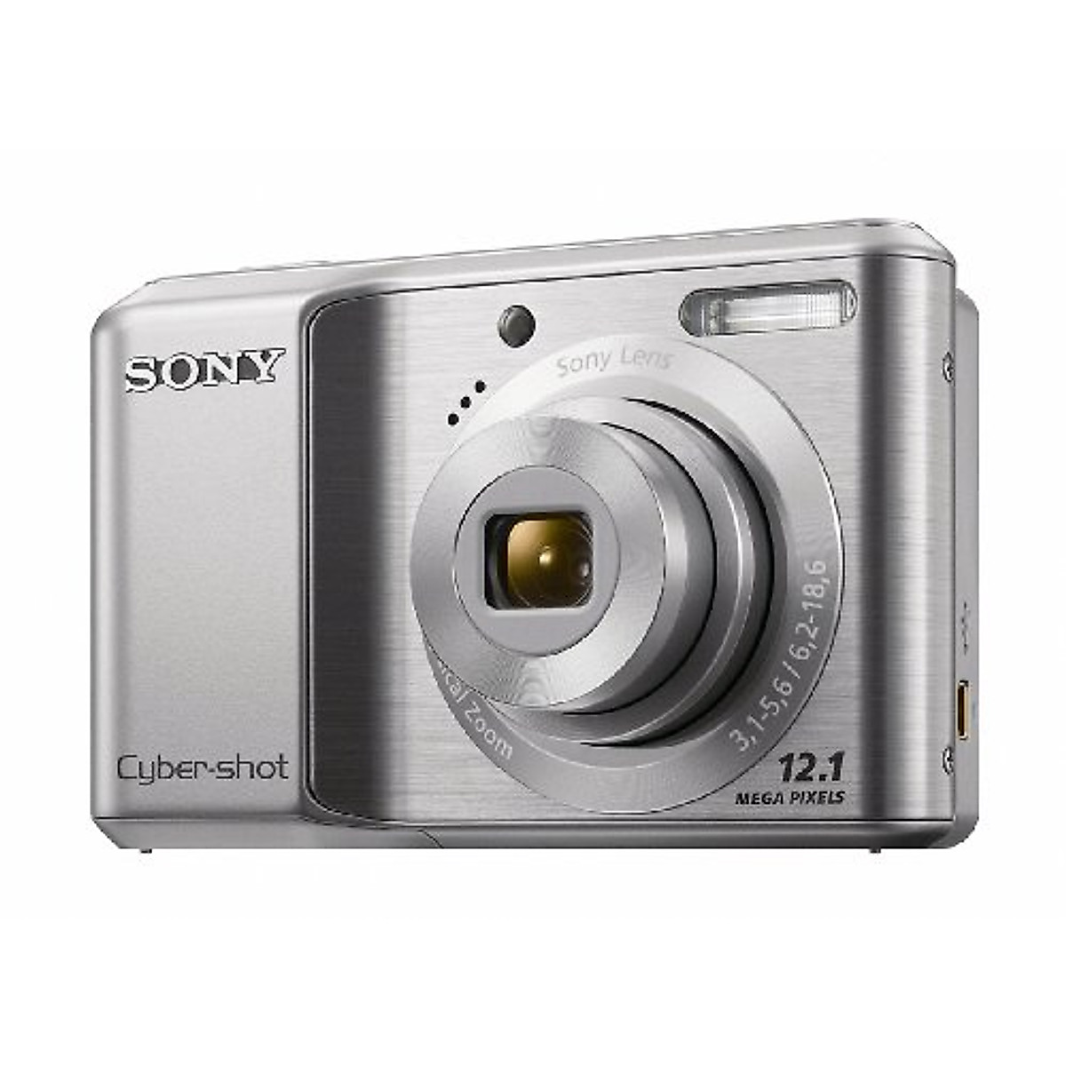 Sony DSC-S2100 12.1MP Digital Camera with 3x Optical Zoom with Digital Steady Shot Image Stabilization and 3.0 inch LCD (Silver)