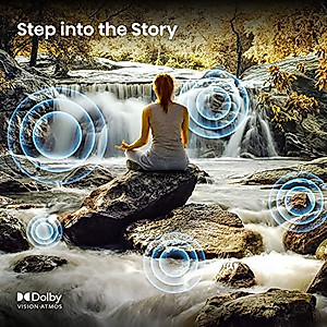 Hisense 55-Inch Class U6 Series ULED Mini-LED Google Smart TV - Quantum Dot Color, 600-Nit Dolby Vision IQ, Game Mode Plus, Hands Free Voice Control, Compatible with Alexa (55U6K, 2023 Model),Black