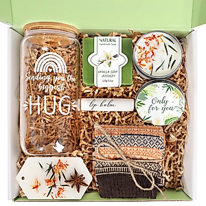 Self Care Gifts for Women, Thinking of You Care Package, Get Well Gifts For Women After Surgery, Relaxing Spa Gift Basket for Her Best Friend Mom Sister, Birthday Gifts for Women Friendship Ideas