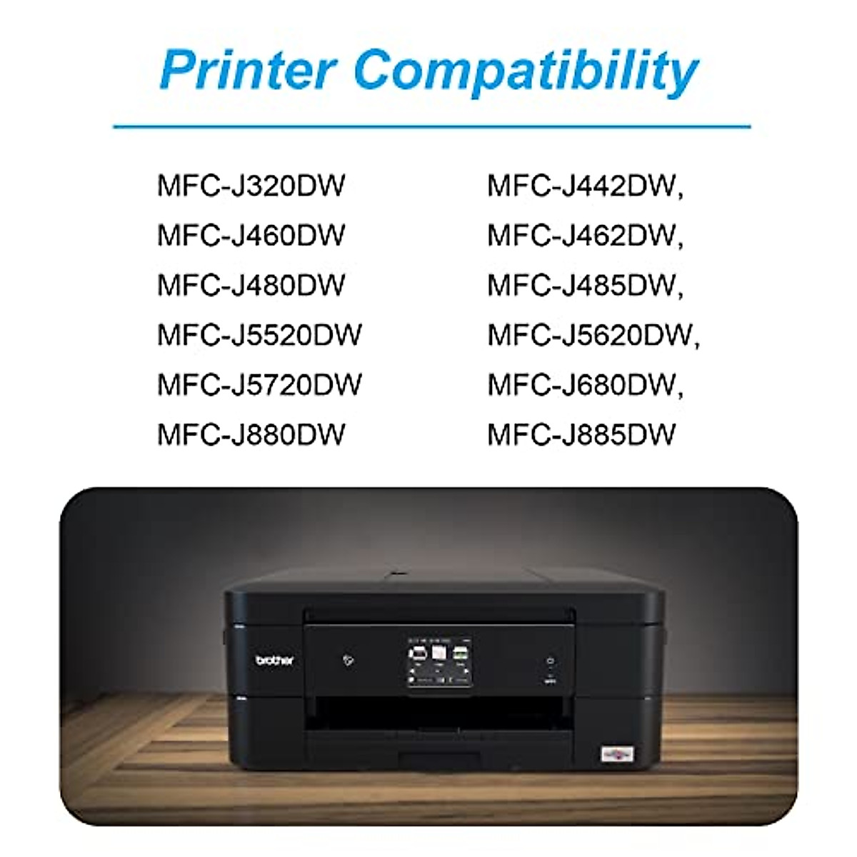 LC203 Ink Cartridges LC201 Compatible with Brother LC203XL LC203BK Ink Cartridges Works with MFC-J480DW MFC-J880DW MFC-J4420DW MFC-J680DW MFC-J885DW Printer(10 Pack), High Page Yield