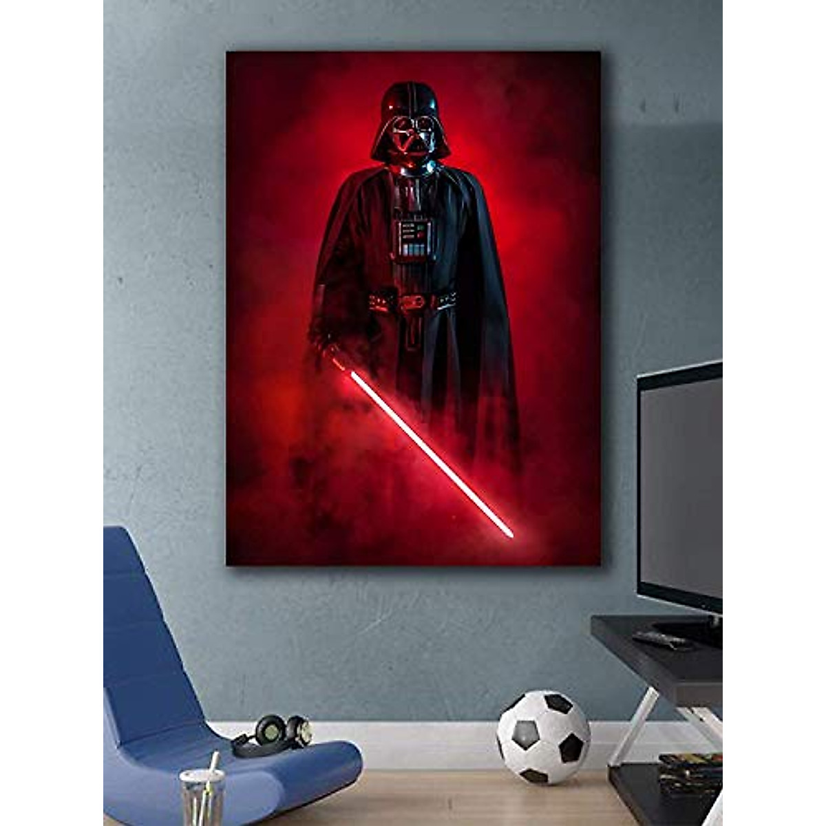 LCVME Da-r-t-h Poster Canvas Art Poster and Wall Art Picture Home Decor Painting EMXEE (No Frame,16"x24")