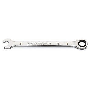 GEARWRENCH 11mm 4 Degree Swing Arch 12 Point Ratcheting Combination Wrench - 86911