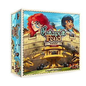 Catapult Feud Game Siege Expansion - Ready, Aim... Launch The Catapults - 2 Player
