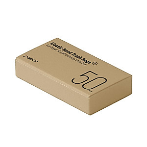 Elastic Band Trash Bags (50 Pcs) for the Popur X5 Self-Cleaning Litter Box