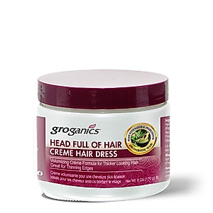 Groganics Head Full of Hair, 6 oz (Pack of 2)