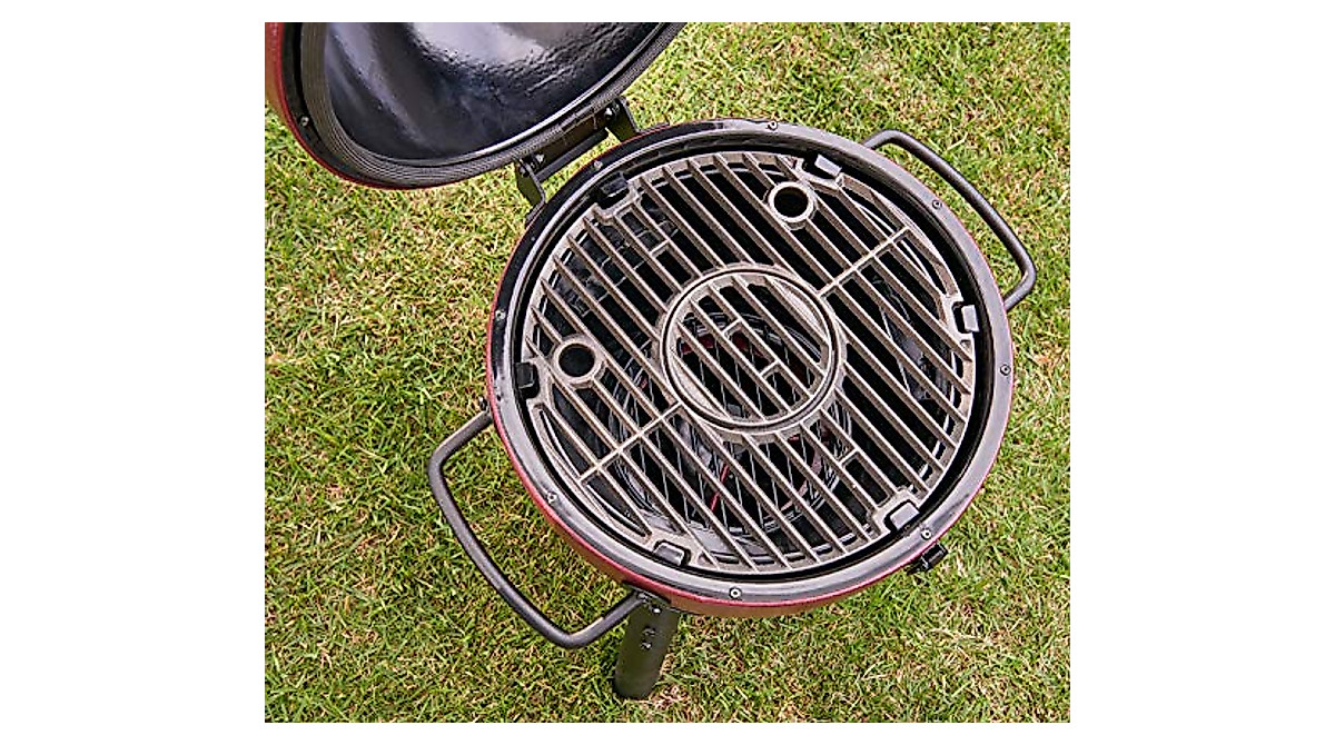 Char-Griller E06614 AKORN Jr. Portable Kamado Charcoal Grill, Red — 🛍️ ...