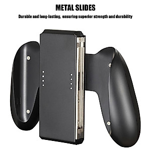 3 Pack Comfort Grips Compatible with Joy Con, Handle Grips Kit Compatible with Switch/OLED Controller with 4 Thumb Caps