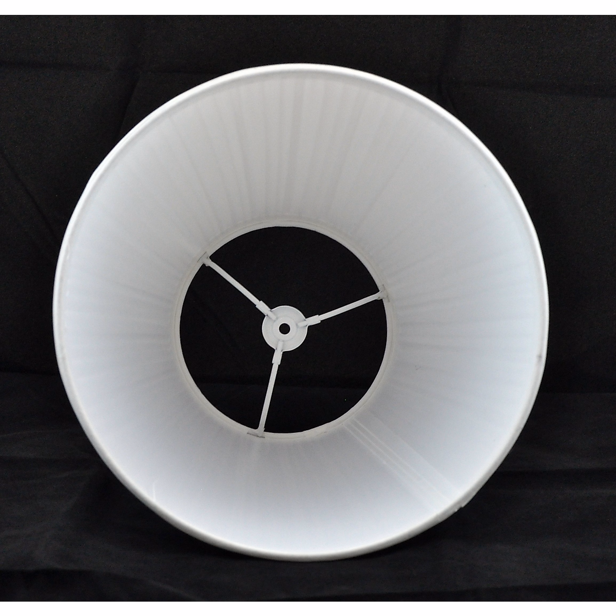 Urbanest Off White Mushroom Pleated Hardback Lamp Shades, Set of 2, 5x9x8.5 Inch (Spider)