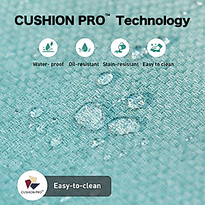 SUNSHINE VALLEY Swivel Glider Outdoor Patio Furniture Set,Wicker Patio Furniture Set with Swivel Chairs,Rattan Outdoor Furniture Small Patio with 4" Thick Waterproof Cushion,4 Pieces 4 Seats,Blue