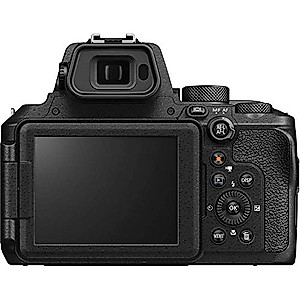 Nikon COOLPIX P950 Digital Camera (26532) + 4K Monitor + Pro Headphones + Pro Mic + 2 x 64GB Memory Card + Case + Corel Photo Software + Pro Tripod + 3 x EN-EL 20 Battery + CardReader + More (Renewed)