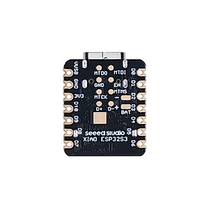 Seeed Studio XIAO ESP32S3-2.4GHz Wi-Fi, BLE 5.0, Dual-core, Battery Charge Supported, Power Efficiency and Rich Interface, Ideal for Smart Homes, IoT, Wearable Devices, Robotics …