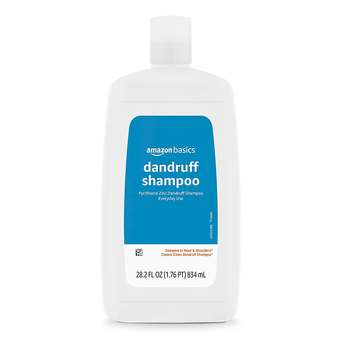 Amazon Basics Dandruff Shampoo for Normal to Oily Hair, 28.2 Fluid Ounces, 1 Pack