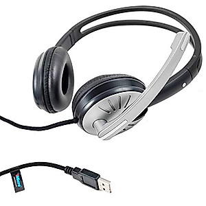 iMicro (Pack of 100) IMME282 Wired USB Headset Black (New Version of IM320)