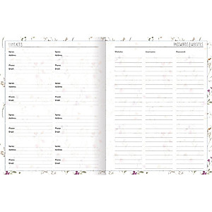 WSBL Watercolor Wonder 2024 Monthly Planner (24997050041)