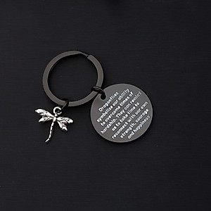 MAOFAED Dragonfly Gift Dragonfly Lover Gift Dragonfly Keychain Inspirational Gift Encouragement Gift Dragonfly Spiritual Gift