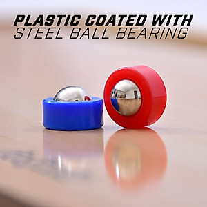 GoSports Shuffle Board Mini Roller Replacement Set of 8 Rollers