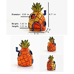 NC Spongebob Aquarium Decorations Set 12PCS