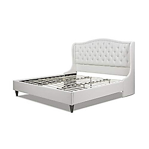 Jennifer Taylor Home Waverley Tufted Wingback Platform Bed