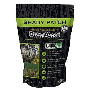 Backwoods Premium Wildlife Products Shady Patch - Premium Food Plot Seed Mix - 5 Pound Bag
