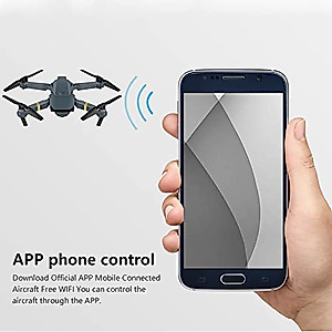 Remote Control Drones with Camera for Adults 4K, Flying Toys with 3-level Flight Speed 4 Channel Drones for Kids 8-12 with Camera Rc Plane Helicopters for Kids Cool Stuff Gifts for Men (Black)