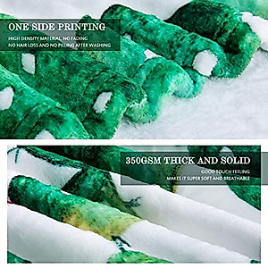 Jekeno Sloth Print Throw Blanket Smooth and Soft Blanket Kid Baby for Sofa Chair Bed Office Travelling Camping 50"x60"