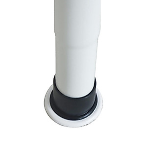 TOOL1SHOoo 2 Tiers Clothes Pipe Rack Garment Hanger Rail Storage Shilf Organizer Modern Simple Pipe Hanging Rods Clothing Rack Storage Cloth Hanging Shelf