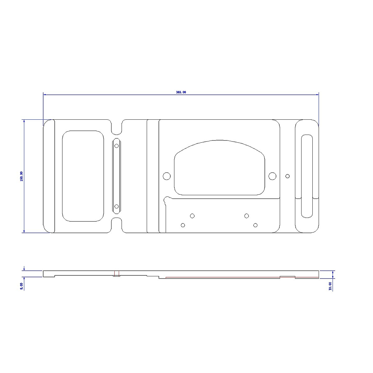 Acofuns Aluminum Alloy Track Saw Square Rail Square Woodworking 90 Degree Right Angle Plate Square Cutting Everytime