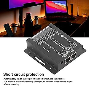 LED Touch Remote Controller Aluminium Alloy ireless Touch Remote LED Dimmer Controller for LED Strip Light DC12‑24V