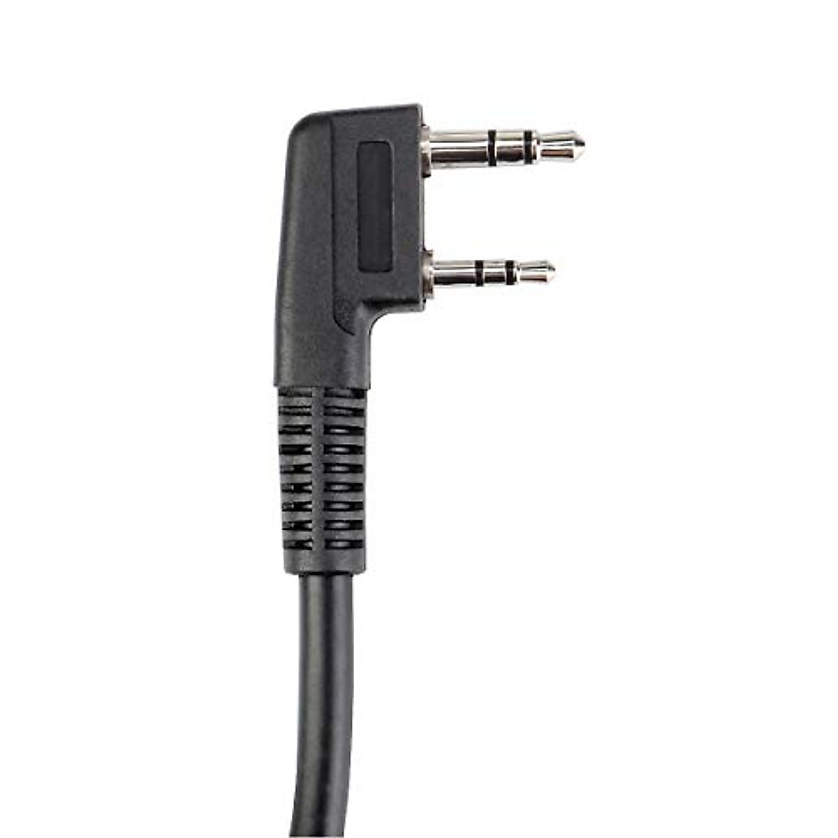 Retevis 2 Pin Walkie Talkie Speaker Microphone with 3.5MM Jack Compatible with Retevis RT22 RT21 RT68 RT19 H-777 RT15 RT22S RT86 RT18 RB18 RT27 RT5R RT1 Baofeng UV-5R BF-F8HP 2 Way Radio(2 Pack)