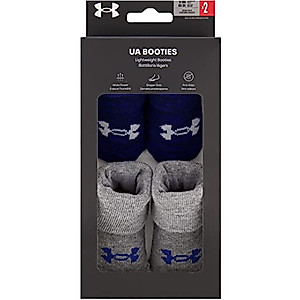 Under Armour Baby Boys' Knit Bootie Sock, Royal Blue, 0-6 Months