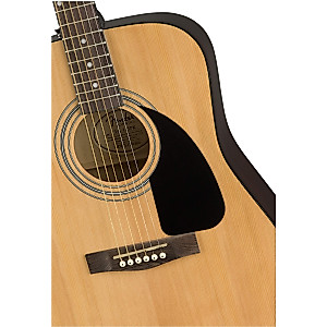 Fender FA-115 Dreadnought Acoustic Guitar Bundle with Gig Bag, Tuner, Strings, Strap, Picks, and Austin Bazaar Instructional DVD