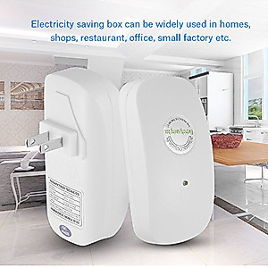 Electricity Saving Box, Intellegent Energy Saver for Air conditioners, Refrigerators, Washing Machines, Electric Fans, TV, etc, US Plug