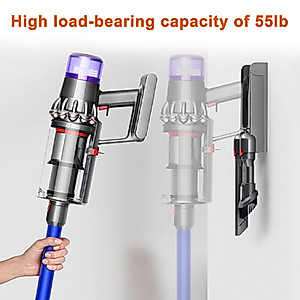 ilovelife Vacuum Cleaner Docking Station - Wall Mounted Accessories Bracket Compatible with Dyson V11 V15 Vacuum Cleaners | not fit Dyson v10 Vacuum Cleaner