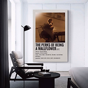 YELIU The 90s Posters for Room Aesthetic,The Perks of Being A WallFlower Canvas Art Poster and Wall Art Picture Print Modern Family Bedroom Decor Posters 12x18inch(30x45cm)