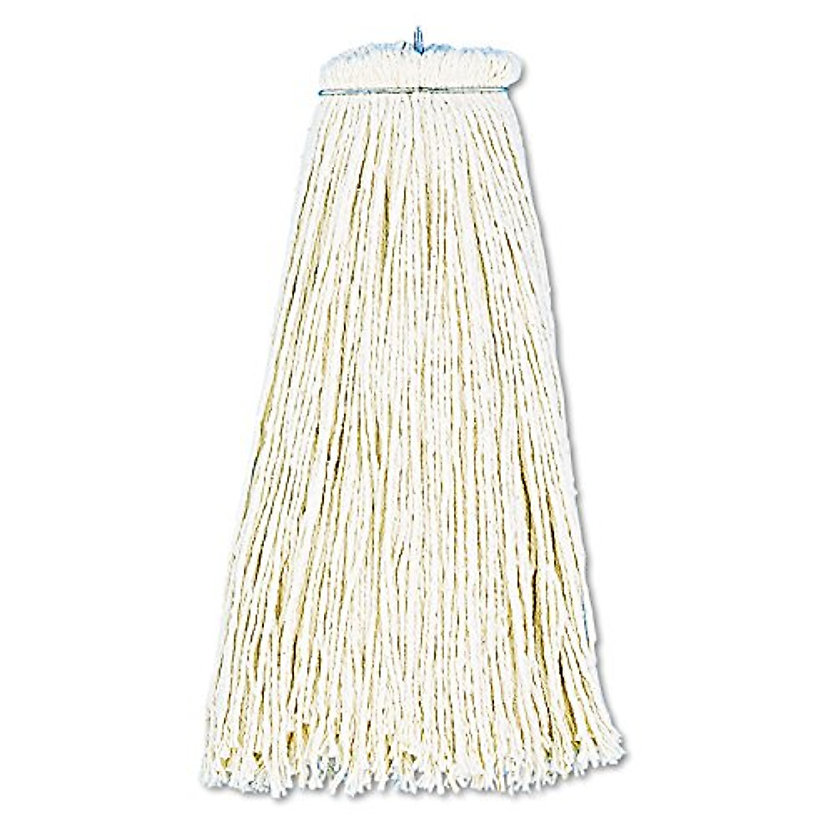 Boardwalk BWK716CCT 16 oz. Cut-End Lie-Flat Cotton Wet Mop Head - White (12/Carton)