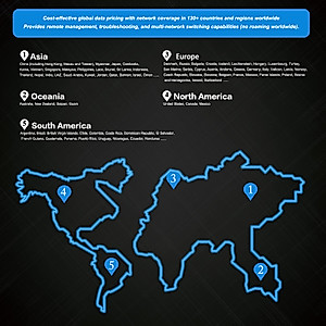 Metaspot T8 4G LTE WiFi Hotspot,Portable Mifi Router,U.S. 50GB & Global 3GB Free Data Preloaded for Travel in 130+Countries,300+Carrier Access,12h Long Battery Life,No Contract or SIM Card Required