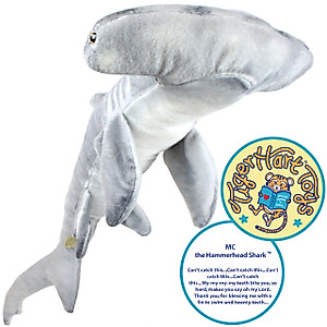 TigerHart MC The Hammerhead Shark - 31 Inch Stuffed Animal Plush