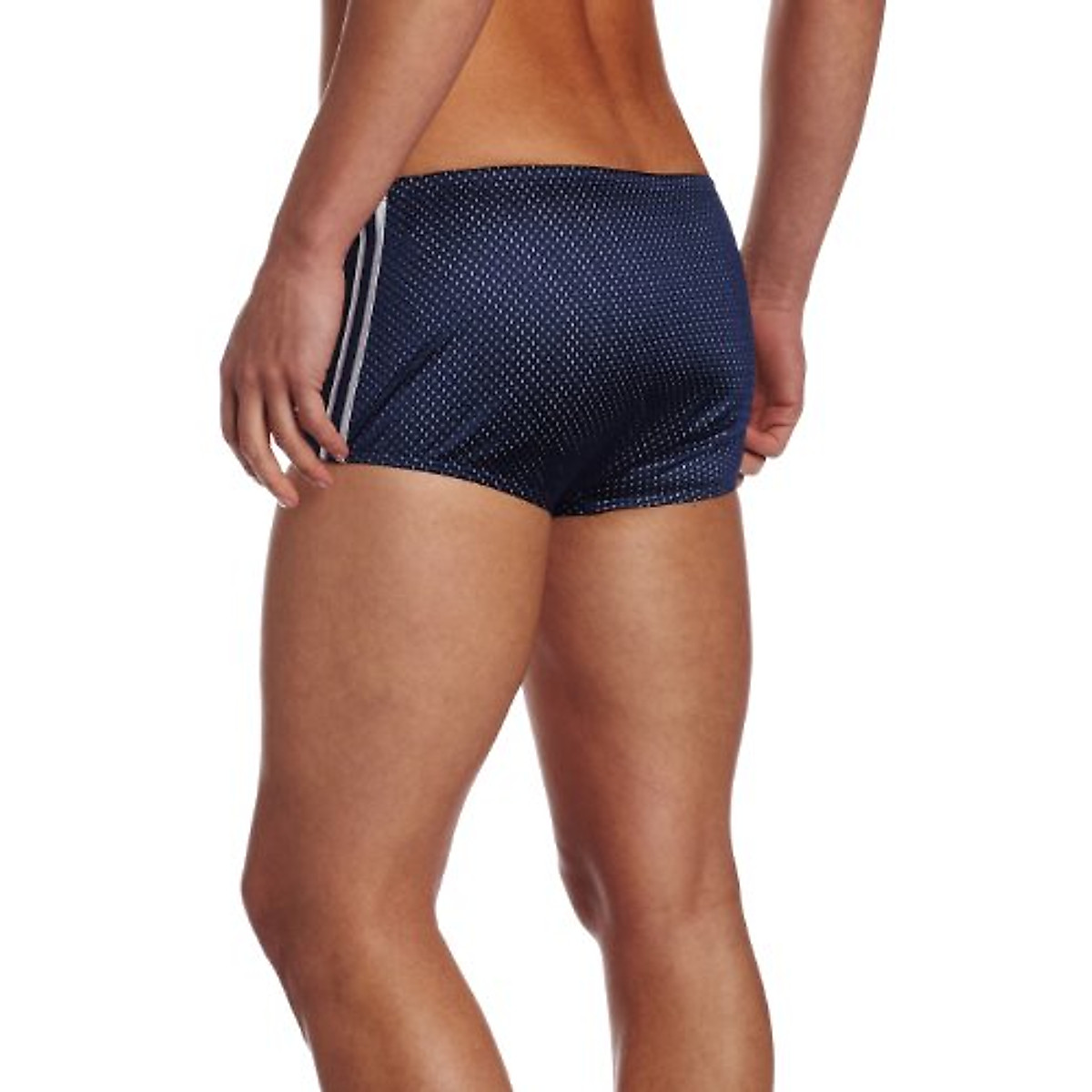 TYR Men's Standard Poly Mesh Trainer Swim Suit, 401 Navy, 34