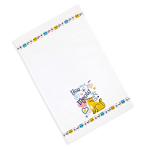 Cackleberry Home Cat Lover Cotton Kitchen Towel Set - You Had Me at Meow and Cats Leave Paw Prints on Your Heart