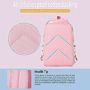 Nlzflgu Teens Girls School Backpack Set Children's Schoolbag Triple with Lunch Bag and Pencil Pouch Travel Casual Backpack (Purple Starry Sky)