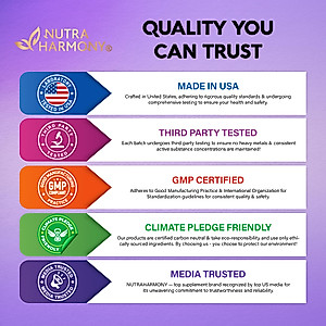 Biotin | Collagen | Keratin | Hyaluronic Acid - Hair Growth Support Supplement | Skin & Nails Beauty Complex 25000 mcg - B1 | B2 | B3 | B6 | B7 - Made in USA - For Women & Men | 60 Capsules