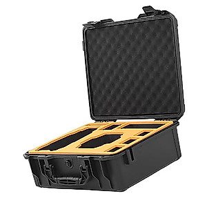 Airshi RC Drone Case, RC Drone Storage Bag Shockproof Precise Molding Waterproof Large Capacity for Mavic 3 Pro