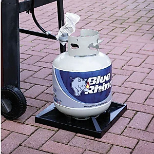 Mr. Bar-B-Q Propane Tank Holder and Stabilizer, Prevents Rust Rings, Grounds Your Tank on All Surfaces, 40406YGD