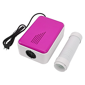 Fdit Travel Cloth Dryer, Portable Clothes Dryer Compact 2 Low Noise Modes Fast Drying for Home (Purple)