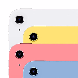 Apple iPad (10th Generation): with A14 Bionic chip, 10.9-inch Liquid Retina Display, 64GB, Wi-Fi 6, 12MP front/12MP Back Camera, Touch ID, All-Day Battery Life – Yellow