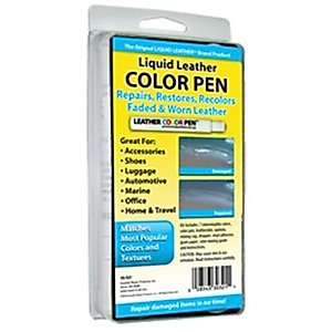 Liquid Leather Color Pen- Restore, Recolor and Repairs Leather